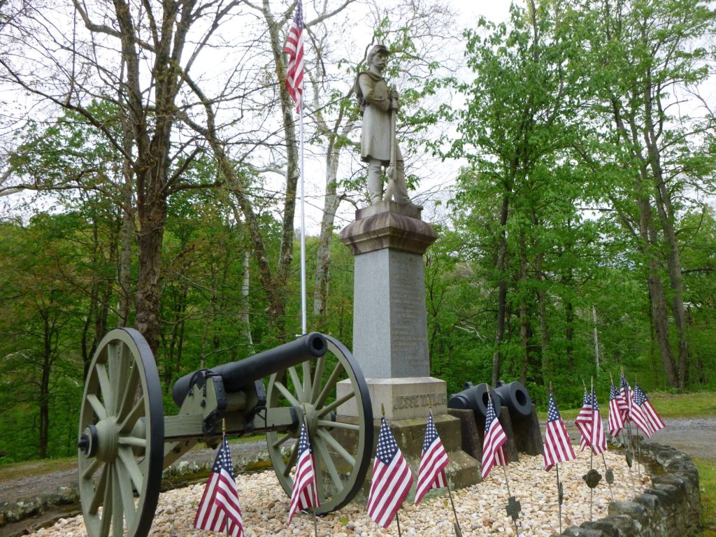 Jesse Taylor monument honors Greene County hero - Herald-Standard